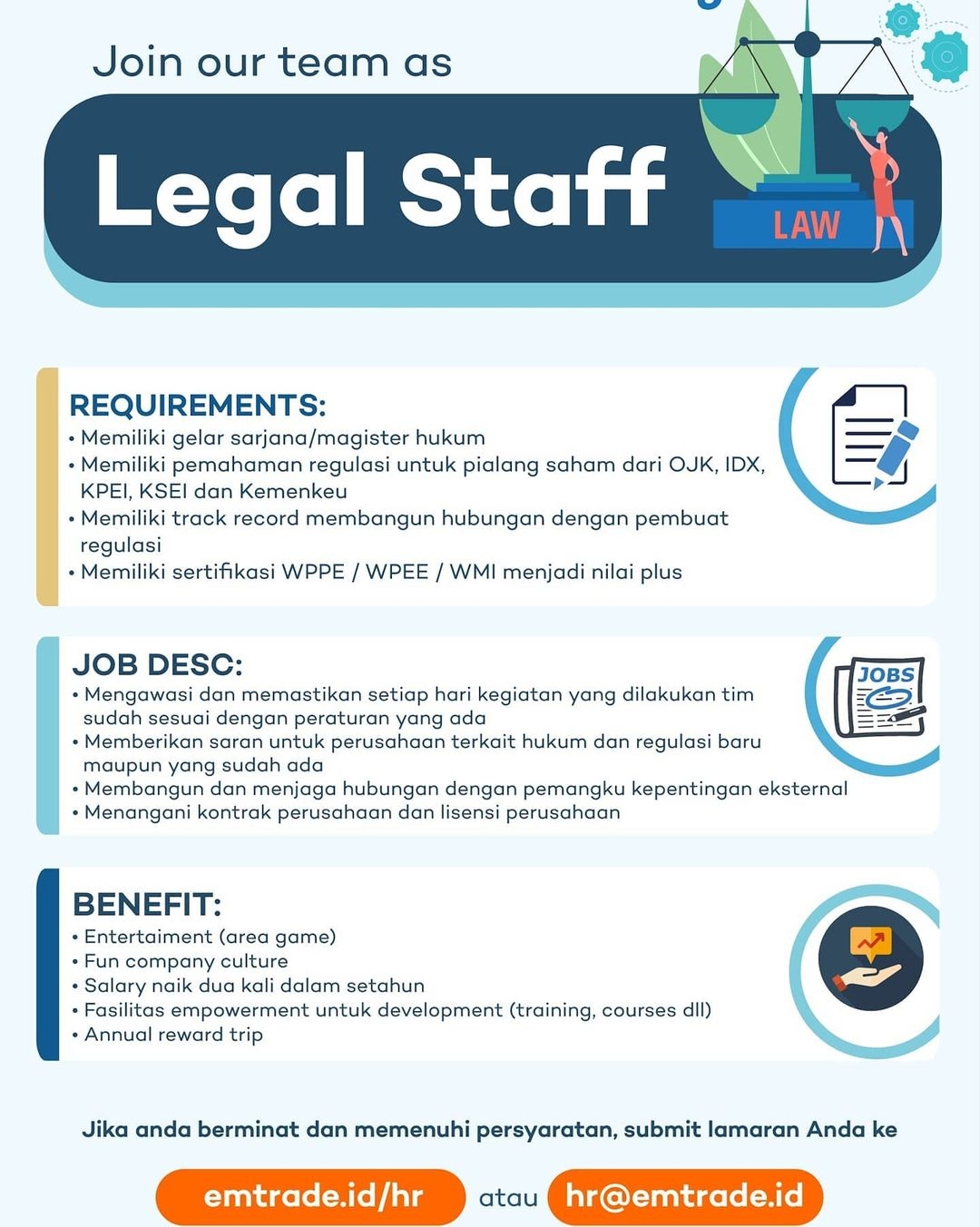 Lowongan Kerja Team EMTrade Surakarta - INFO LOKER SOLO