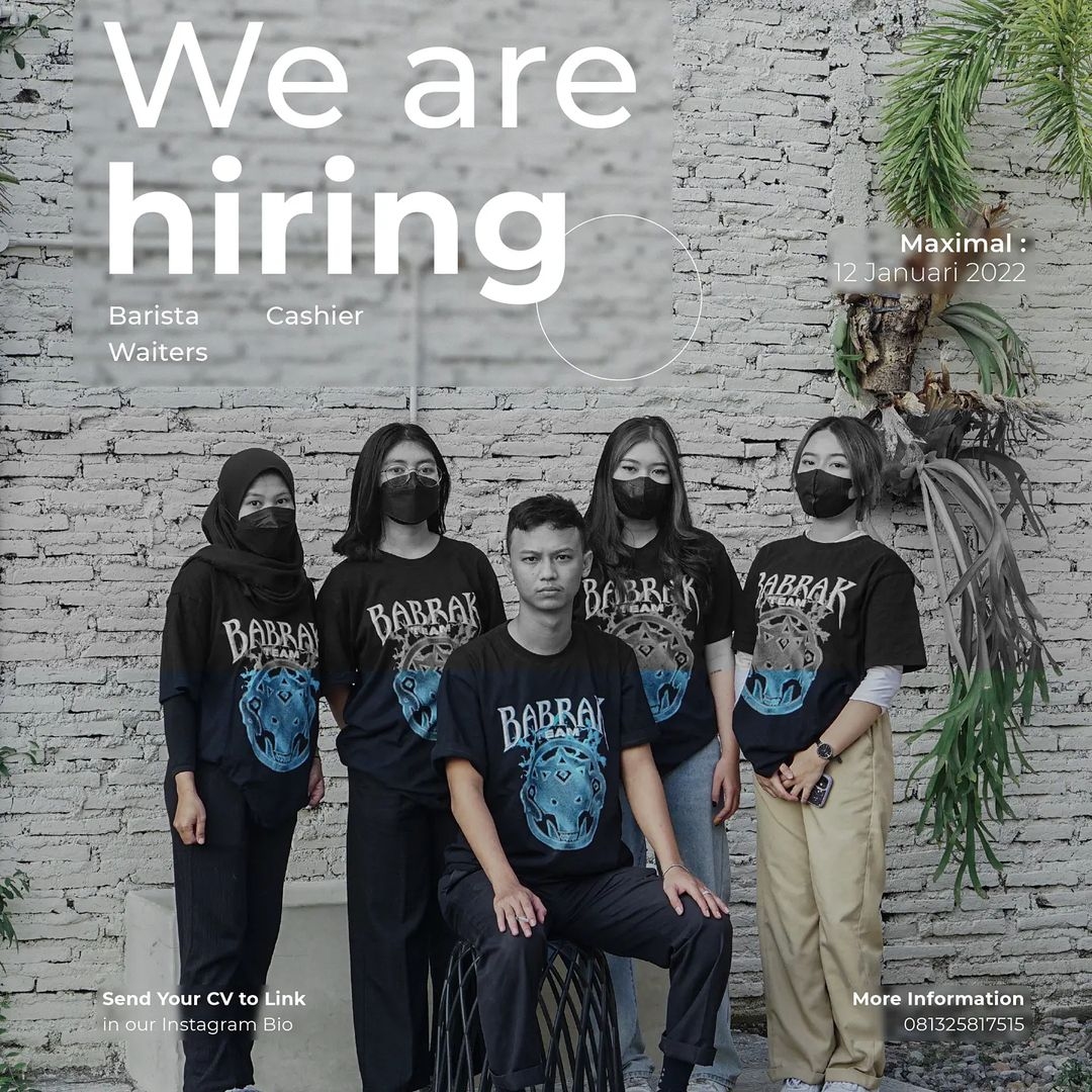 Lowongan Kerja Crew Outlet Babrak Space Coffee Shop di Solo - INFO ...